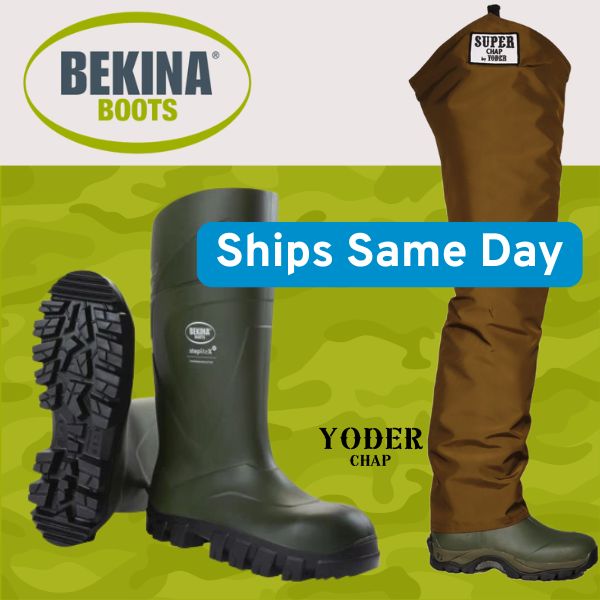 Bekina Steplite X Boots with Yoder Super Waders – Froggy Bottom Outdoors